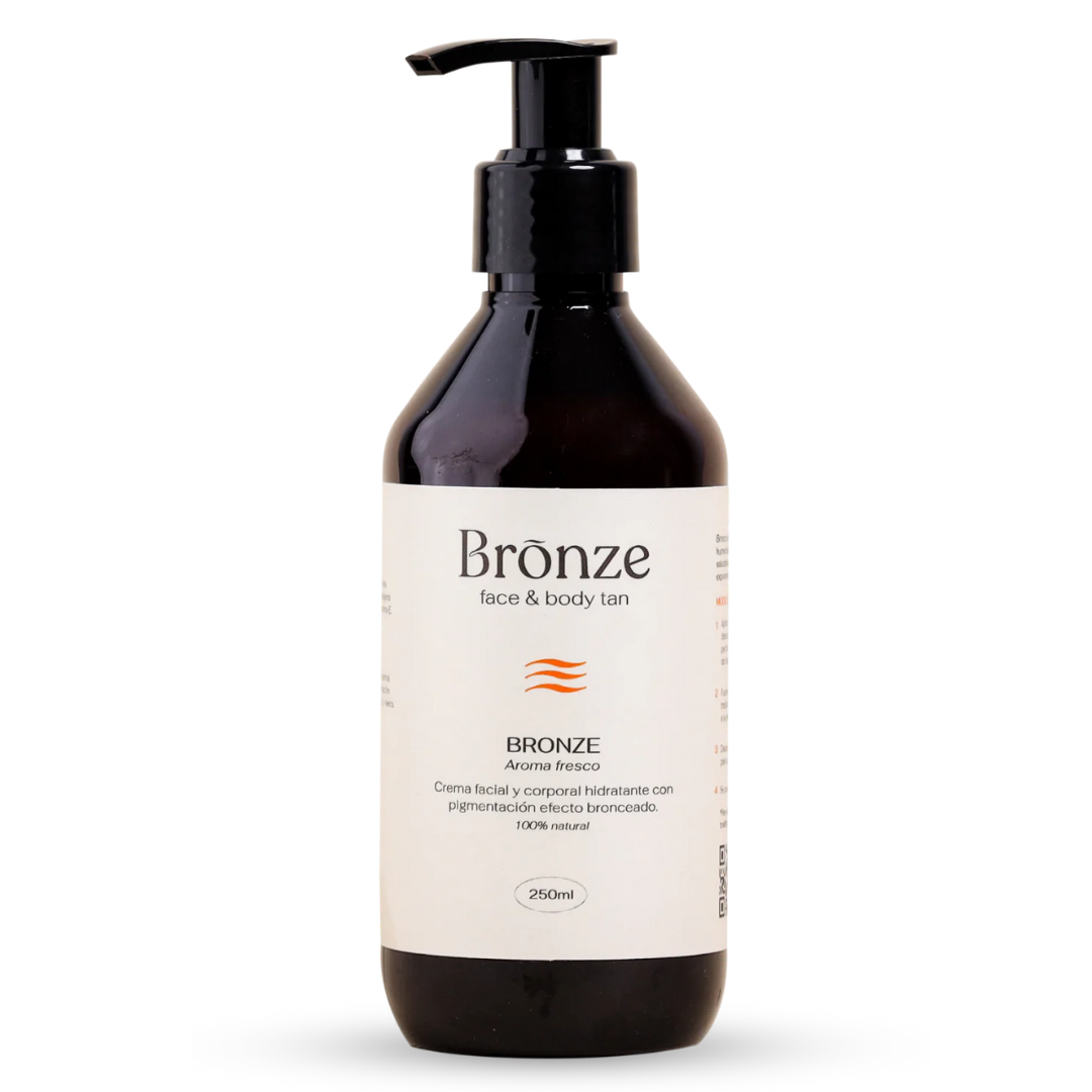 Crema efecto bronceado instantáneo, CLICK para más descuentos – BRONZE